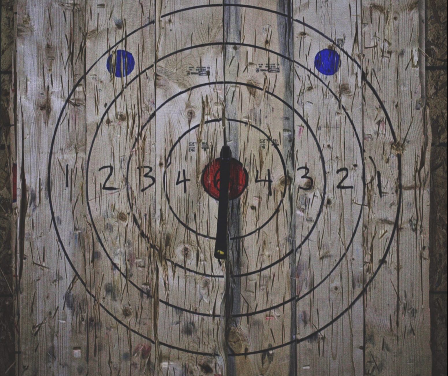 How to Draw Axe Throwing Targets