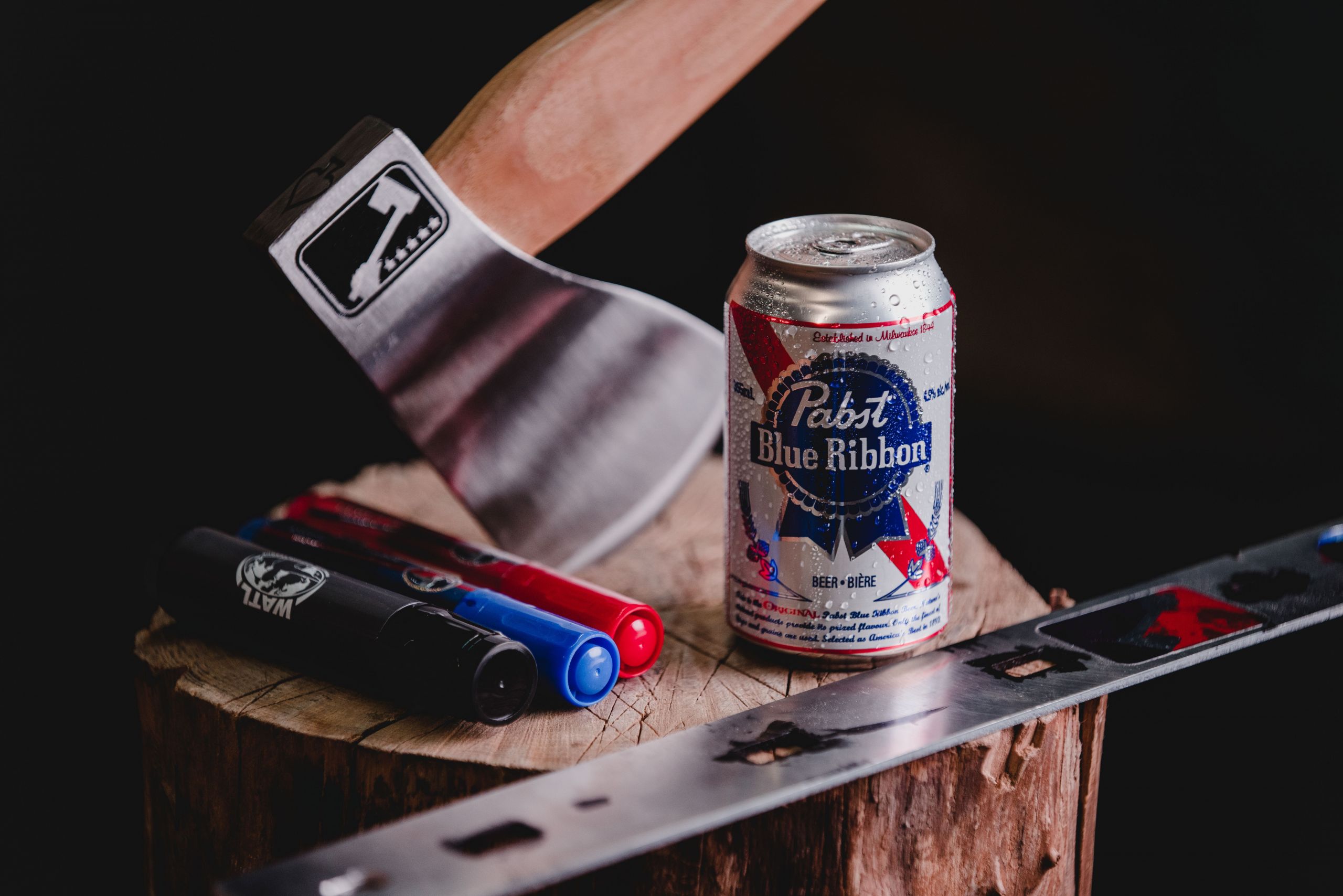 The Perfect Pairing: WATL & Pabst Blue Ribbon - World Axe Throwing League